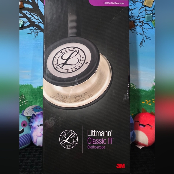 Littmann | Other | 3m Littmann Classic Iii Stethoscope Black | Poshmark